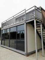 China 40ft Detachable Container House Flat Pack Modular Home 12KW Fast Assembly for sale