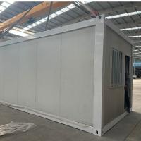 China Folding Container House with Bathroom Toilet Security Door 20ft Customizable Design for sale