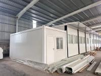 China Customized Prefabricated Modular House Flat Pack Log Cabin Kit 2.5mm Galvanized Steel Container Home for sale