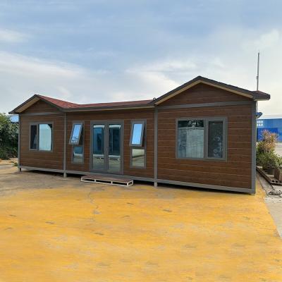 China Customized 20FT 40FT Portable Prefabricated Container House Hurricane-Proof 2 Bedroom Mobile Home for sale