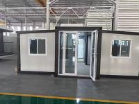 China 20ft Expandable Prefab Container House 5900x6320mm Double Wing Luxury Living for sale