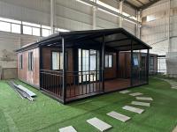 China Expandable Container House on Wheels 20ft 40ft Prefab Home with 70% Faster Construction for sale