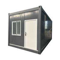 China Galvanized Steel Frame Detachable Container House 40ft Luxury Prefabricated Mini Home for sale