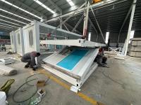 China Folding Container House 20ft 40ft Rock Wool Sandwich Panel Galvanized Steel Frame 20 Year Service Life for sale