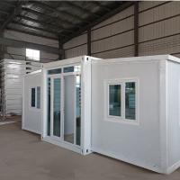 China 20FT 40FT Expandable Modular Container House Thermal Insulation Light Steel Prefabricated House for sale