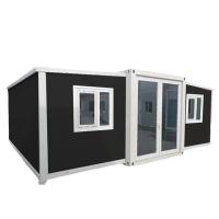 China 20FT 40FT Expandable Modular Container House Thermal Insulation Light Steel Prefabricated House for sale