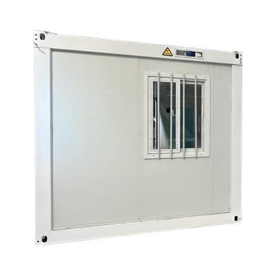 China 40 Ft Hurricane-Proof Fold-Out Container House with 3mm Steel Frame and Grade 12 Wind Resistance for sale