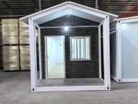 China Detachable Container House Modular Prefab Home with Steel Frame 12KW Power for sale