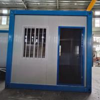 China 5950x3000x2800mm Detachable Container House with 50mm Rock Wool Insulation and Security Door for sale