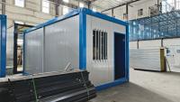 China 3 Bedroom Eco-Friendly Modular Detachable Container House 5950x3000x2800mm with Carport for sale