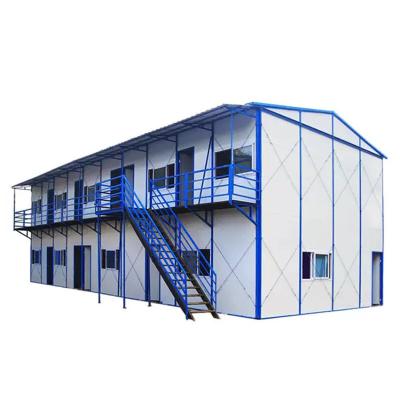 China Fiberglass Rock Wool Sandwich Panel Prefab House - 50mm Wall Panels, 20+ Year Lifespan, CE & SGS Certified for sale
