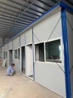 China 2 Bedroom Aluminum Window Prefab House with Light Steel Structure - 500,000 sqm Annual Capacity & CE/ISO Certified for sale