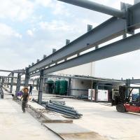 China 50-70 Year Life Span Prefabricated Industrial Shed with Galvanized Steel Frame - Grade 10 Wind & Grade 8 Earthquake Resistance for sale