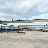 China Steel Structure Warehouse Building with C/Z Purlin System - Grade 10 Wind Resistance, 20-Year Lifespan for sale