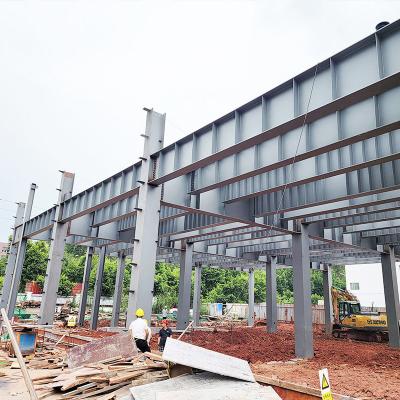 China Large Span Steel Structure Workshop Building Q235 Q345 20 Year Lifespan for sale
