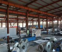 China Light Steel Structure Prefab House Energy Saving 120mm Sandwich Panel for Korea for sale