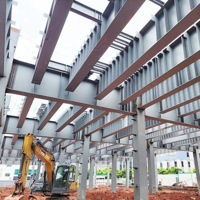 China Recyclable Prefab Steel Structure Building with CZ Shape Steel Channel 20 Year Lifespan for sale