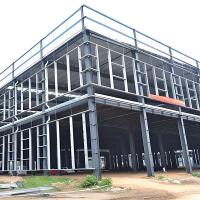 China Recyclable Prefab Steel Structure Building with CZ Shape Steel Channel 20 Year Lifespan for sale