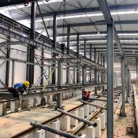 China Custom Welded Steel Building Q235 Q345 25 Year Design Life Prefabricated Steel Structure Warehouse for sale