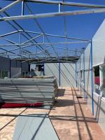 China Prefab Steel Structure House for Sports Venues Workshop Warehouse 50mm EPS Sandwich Panel for sale