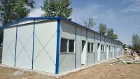 China Prefabricated Light Steel Structure House 50mm EPS Sandwich Panel Eco-Friendly Living for sale