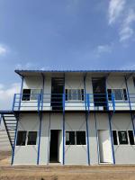 China Prefabricated Cottage House 5715mm Wall Height Modular Steel Frame for Carport for sale