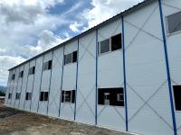 China Prefabricated Cottage House 5715mm Wall Height Modular Steel Frame for Carport for sale