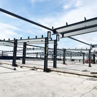China Prefabricated Steel Structure Building Q235B Q345B C Z Purlin for Workshop Warehouse 50 Year Lifespan for sale
