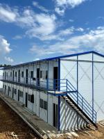 China Recyclable Sandwich Panel Prefabricated House 50mm Thickness Steel Frame Eco-Friendly for sale
