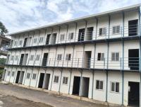 China Custom Prefab House Steel Structure Sandwich Panel Soundproof Moistureproof 100km/h Wind Resistance for sale