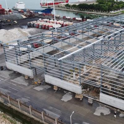 China Steel Structure Workshop Building H Beam Q355 Hurricane Proof 10 Grade Wind Resistance for sale