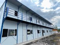 China Modern Steel Structure Prefab House with Aluminum Window Steel Security Door 120kmh Wind Load for sale