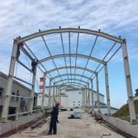 China Customized Prefabricated Steel Structure Workshop with C Z Purlin 50 Year Lifespan for sale