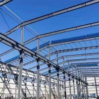 China Prefabricated Steel Structure Building 50-Year Lifespan with 120kg/Sqm Roof Load and 12-Grade Wind Resistance for sale