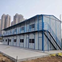 China Custom Prefab Houses Light Steel Structure Frame 100km/h Wind Resistance 7 Grade Earthquake for Bangladesh for sale