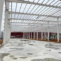 China Prefabricated Steel Structure Building with Aluminum Alloy Windows 50 Year Lifespan for sale