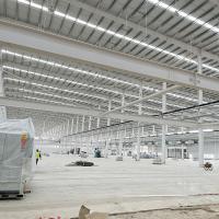 China Customized Prefabricated Steel Structure Metal Warehouse 50 Year Lifespan Q235 Q345 for sale