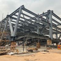 China Steel Structure Workshop Building Q235 Q345 Wide Span Industrial Warehouse Poultry Shed for sale