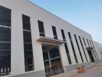 China Waterproof Hurricane-Proof Steel Structure Building - Grade 10 Wind Resistance & 20-Year Lifespan Prefabricated Warehouse for sale