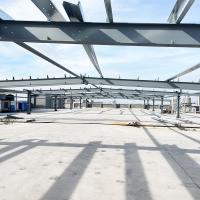 China Waterproof Hurricane-Proof Steel Structure Building - Grade 10 Wind Resistance & 20-Year Lifespan Prefabricated Warehouse for sale