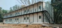 China Waterproof 3 Bedroom Prefabricated House with Wooden Floor - Light Steel Structure Design for 500,000+ sqm Production Capacity for sale