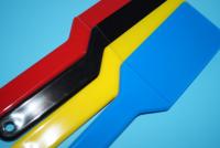 China Plastic Ink Knife Set of 4 High Quality Replacement Parts for Printing for sale