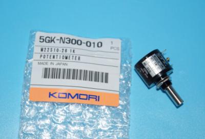 China Komori Potentiometer 5GK-N300-010 M22S10-26 Original Parts 5GKN300010 for sale