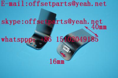 China Komori Upward Sheet Spring Guide 40mm Width 6mm Hole Center D High Quality for sale