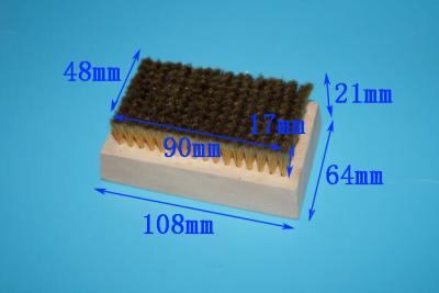 China Anilox Roller Cleaning Brush for Offset Printing Machines 120mm Width for sale