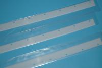 China Komori LS29 Wash Up Blade 820x36x1mm 11 Holes High Quality Plastic Blade for sale
