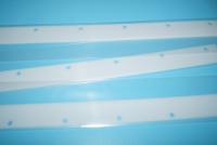 China Komori LS29 Wash Up Blade 820x36x1mm 11 Holes High Quality Plastic Blade for sale