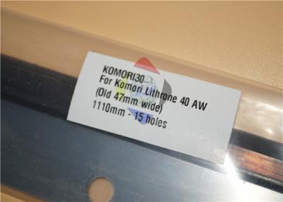 China Komori Wash Up Blade 1110mm 15 Holes for Komori Printing Press for sale