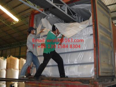 China Conveyor belt loading PP Woven Container Liner Bag For foods like soybean , malt ,corn,  rice,grain, wheat, barley for sale