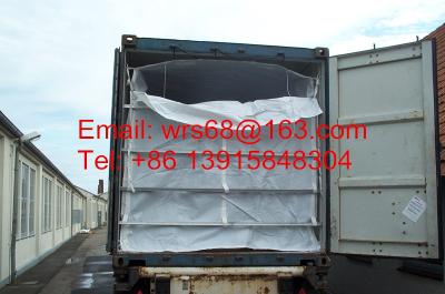 China Conveyor belt loading PP Woven Container Liner Bag For Lead concentrat, zinc concentrate and so on for sale